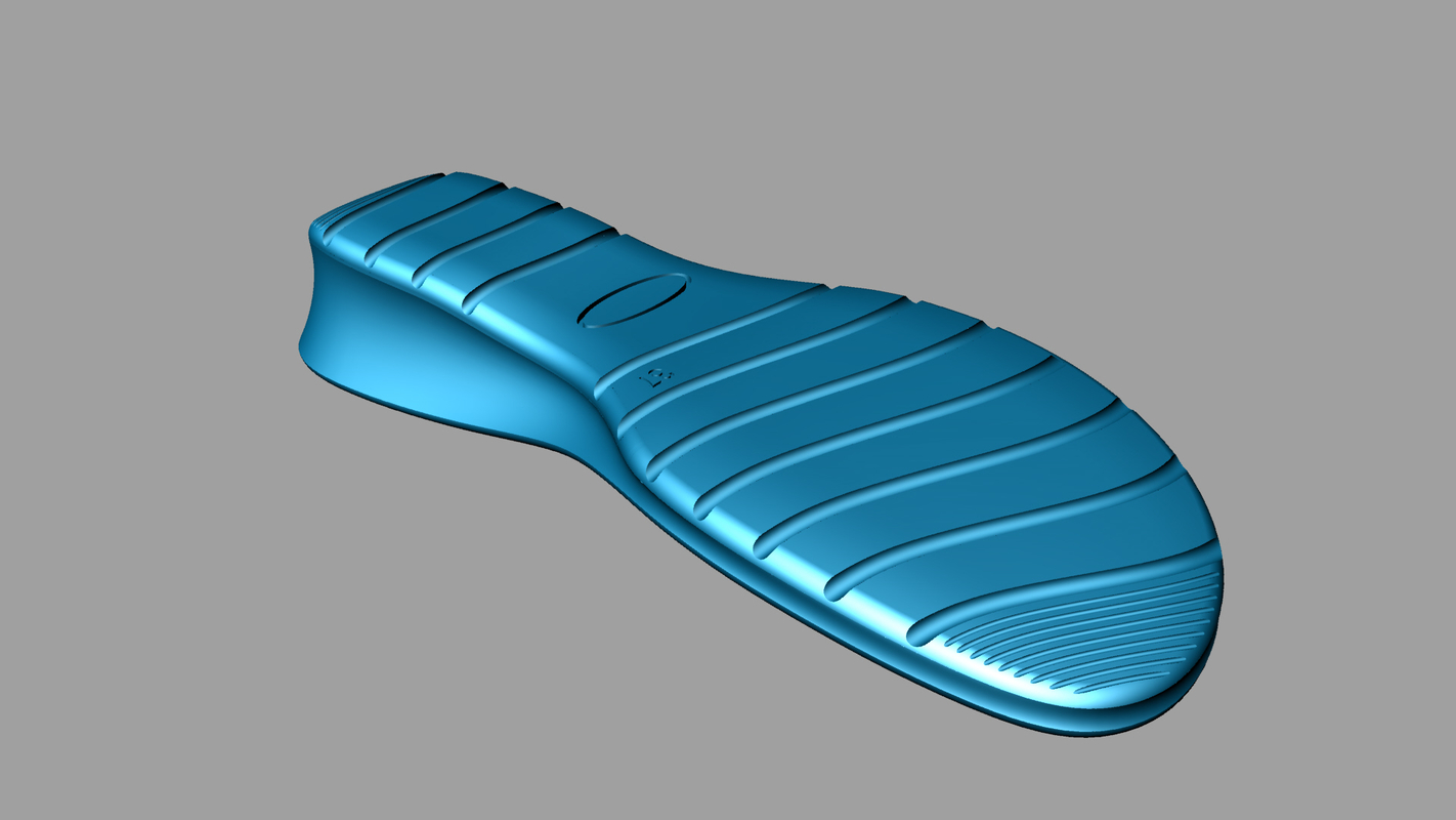 3D shoe sole model - TurboSquid 1369456