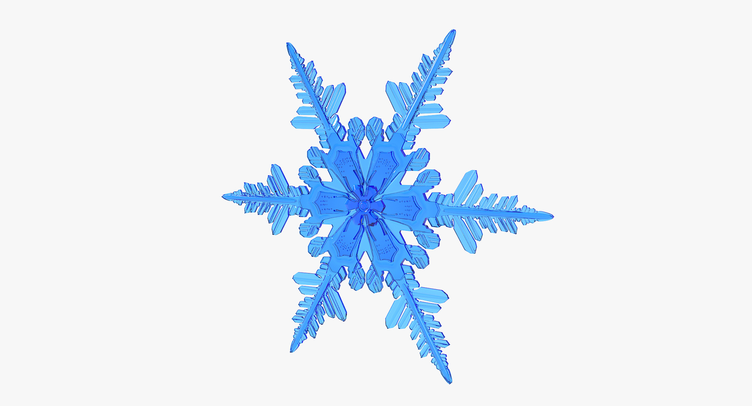 modèle 3D de Flocon de neige 4 - TurboSquid 1369656