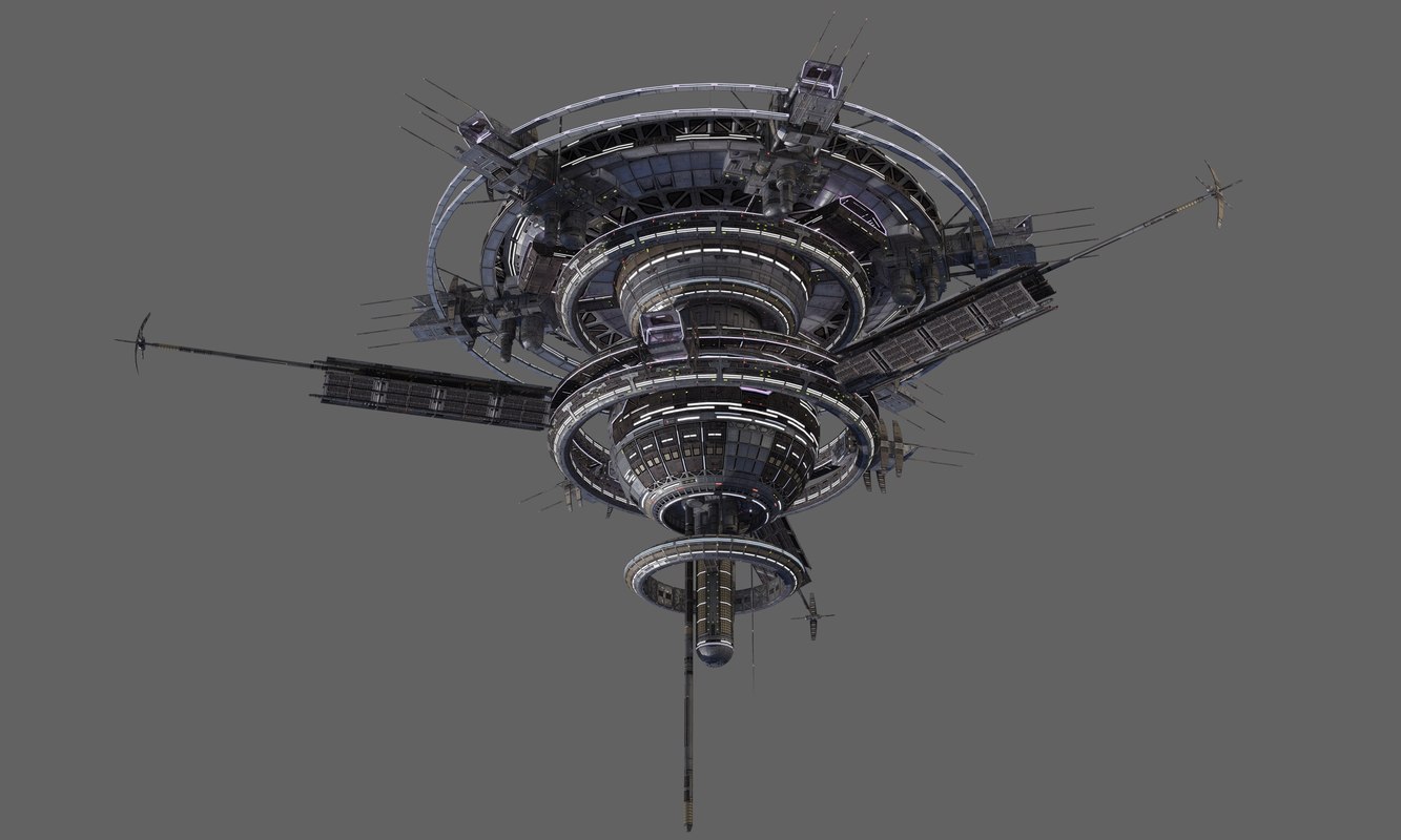 3D model space station - TurboSquid 1369905