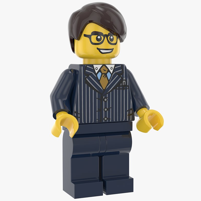 3D model lego man executive - TurboSquid 1369918