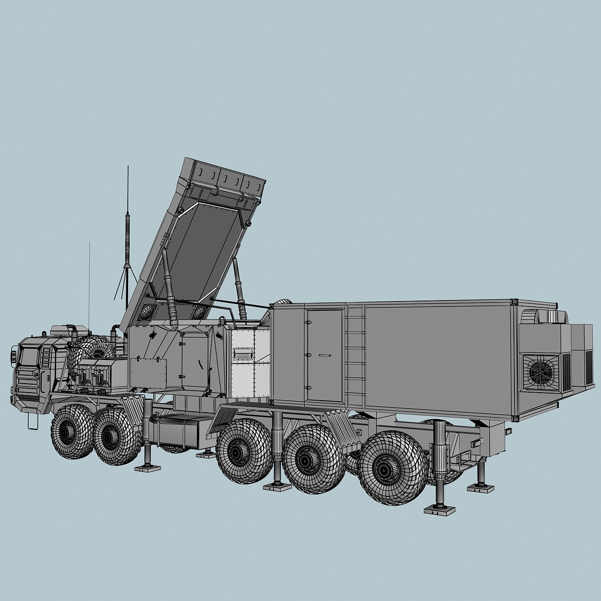 3D ht-233 chinese radar - TurboSquid 1369966