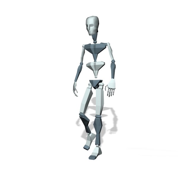 Motion Biovision hero walk forward