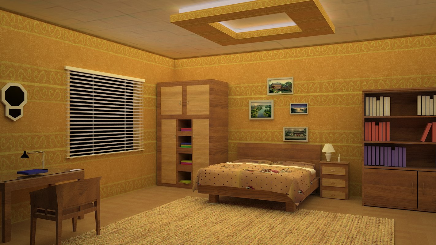 modelo 3d habitación - TurboSquid 1370594