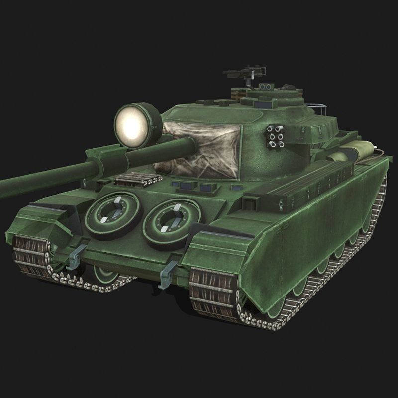 Centurion tank 3D - TurboSquid 1370595