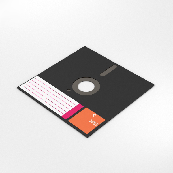 modèle 3D de Disquette 8 pouces - TurboSquid 1371146