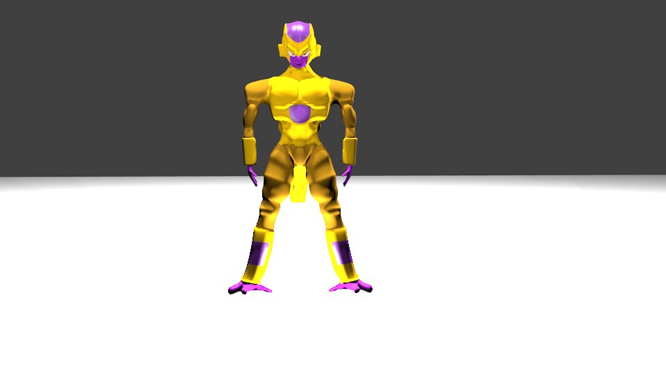 Frieza golden form model - TurboSquid 1371192