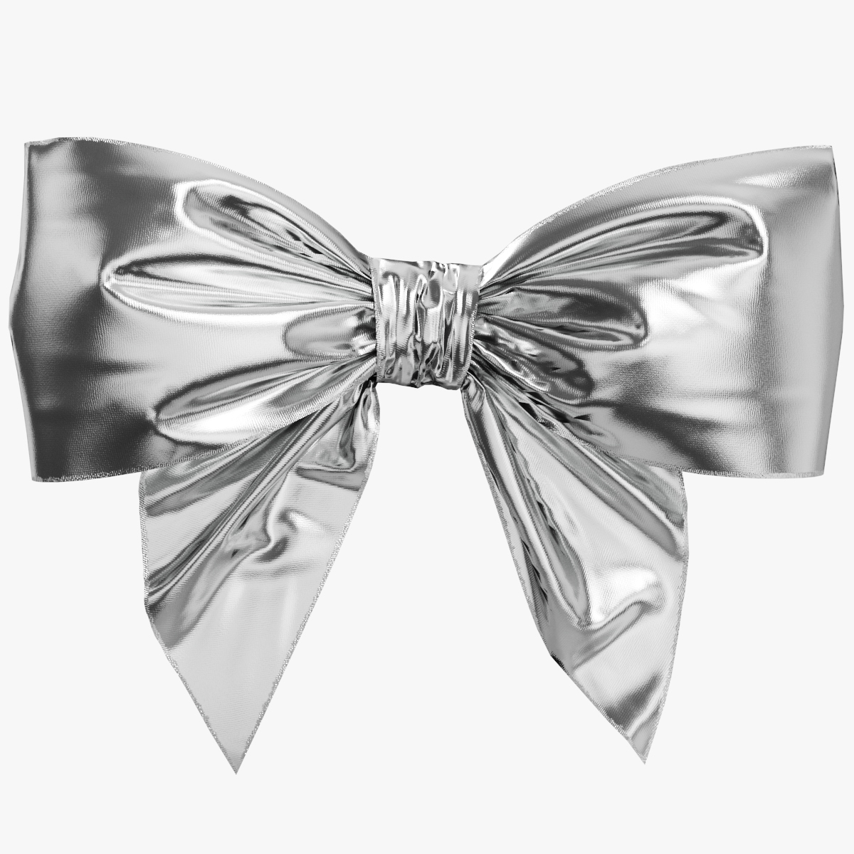 Silver bow 3D - TurboSquid 1371271