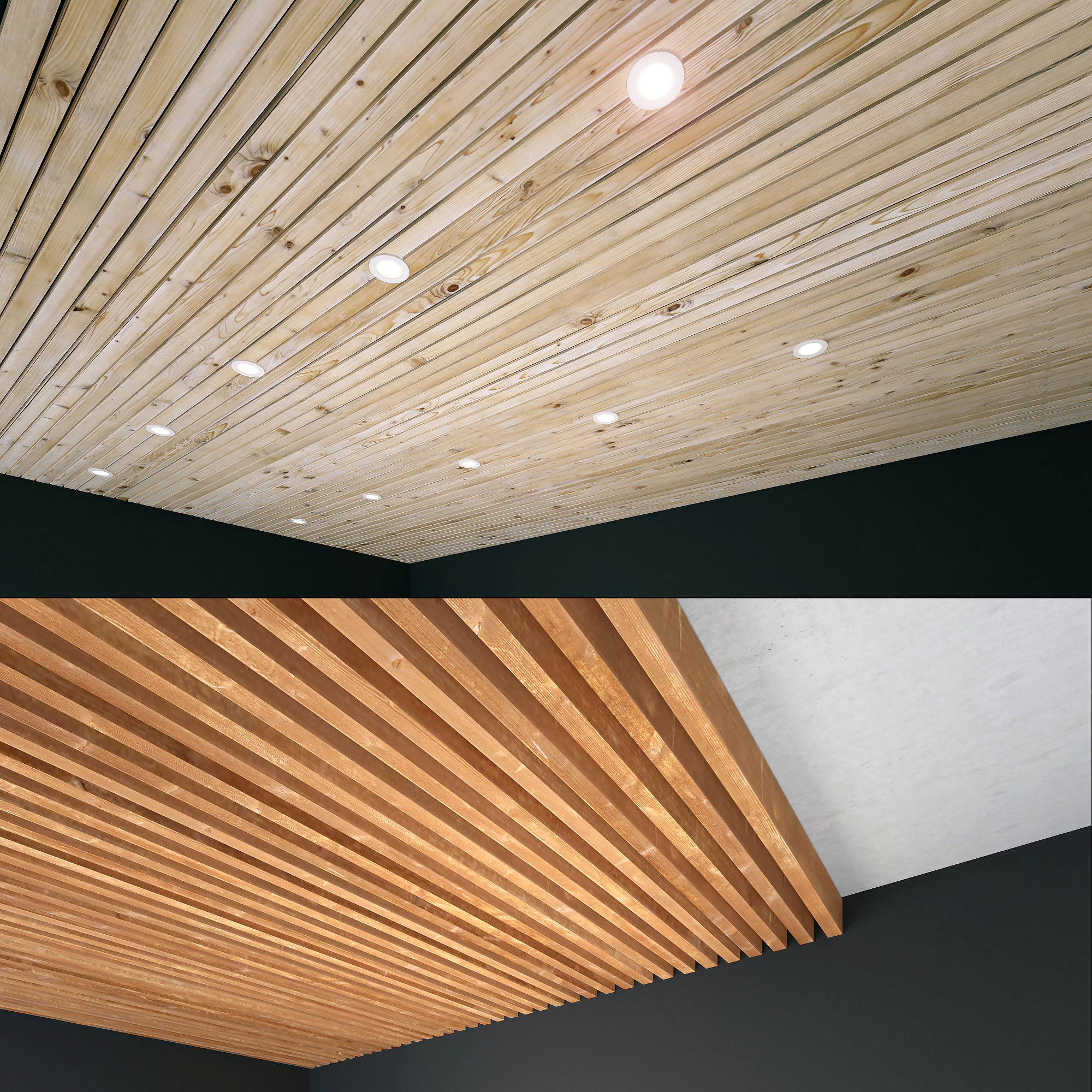 Wooden ceiling 3D - TurboSquid 1371429