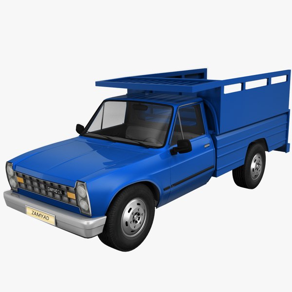 zamyad pickup 3d model