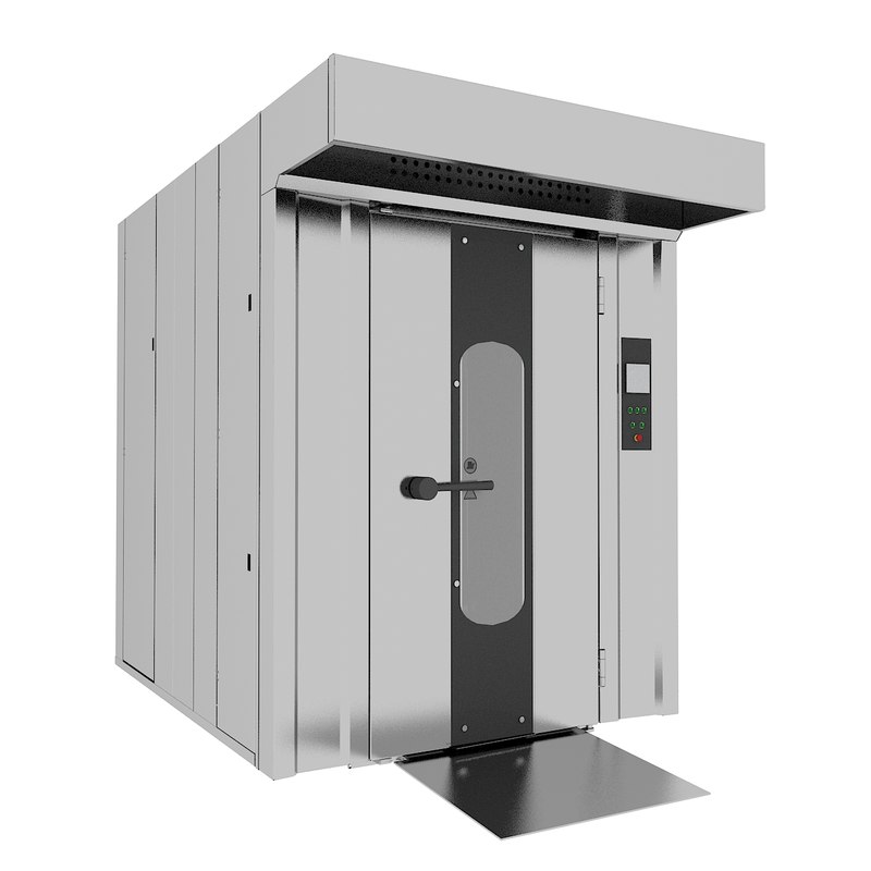 Rotary rack bakery oven 3D model - TurboSquid 1371526