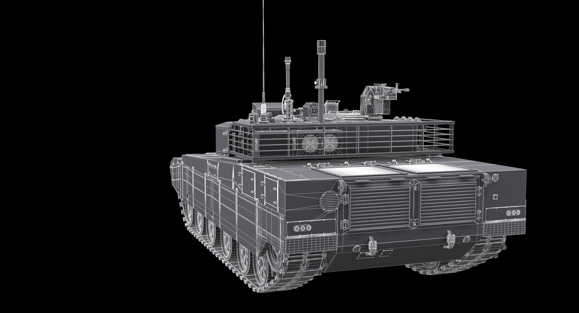 Vt4 mbt-3000 main 3D - TurboSquid 1371529