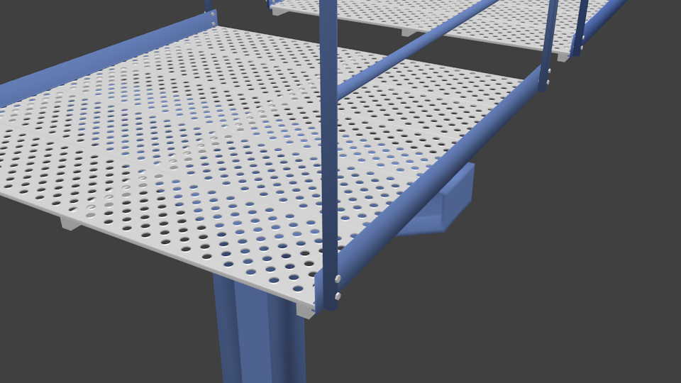 Free 3D metal catwalk model - TurboSquid 1371608