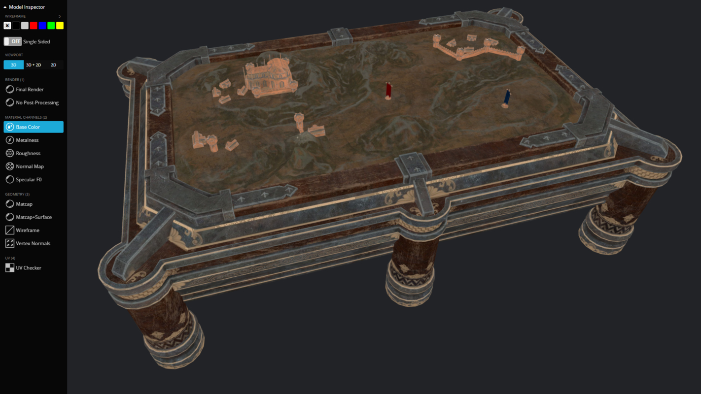 3D war table model - TurboSquid 1371784