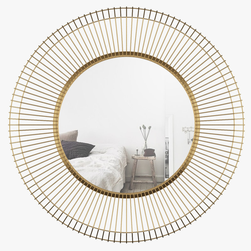 3D mirror model - TurboSquid 1371811