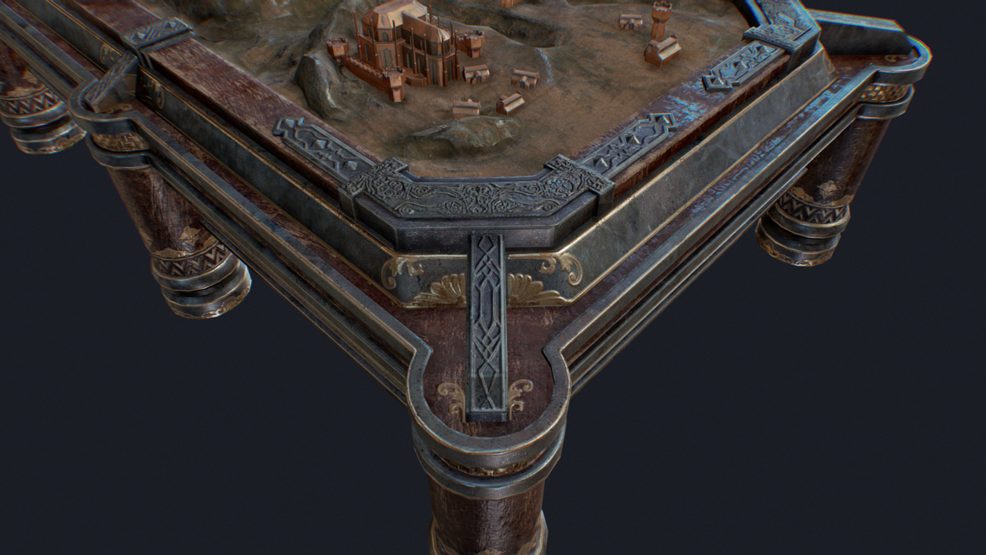 3D war table model - TurboSquid 1371784