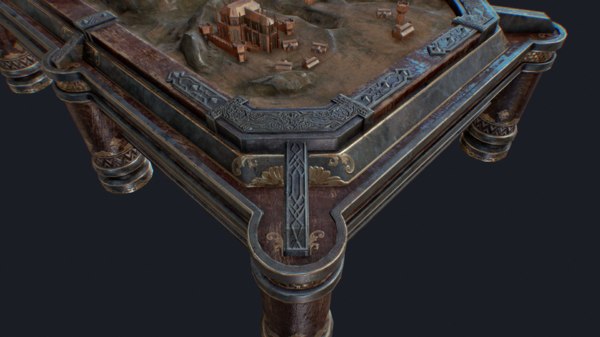 3D war table model - TurboSquid 1371784