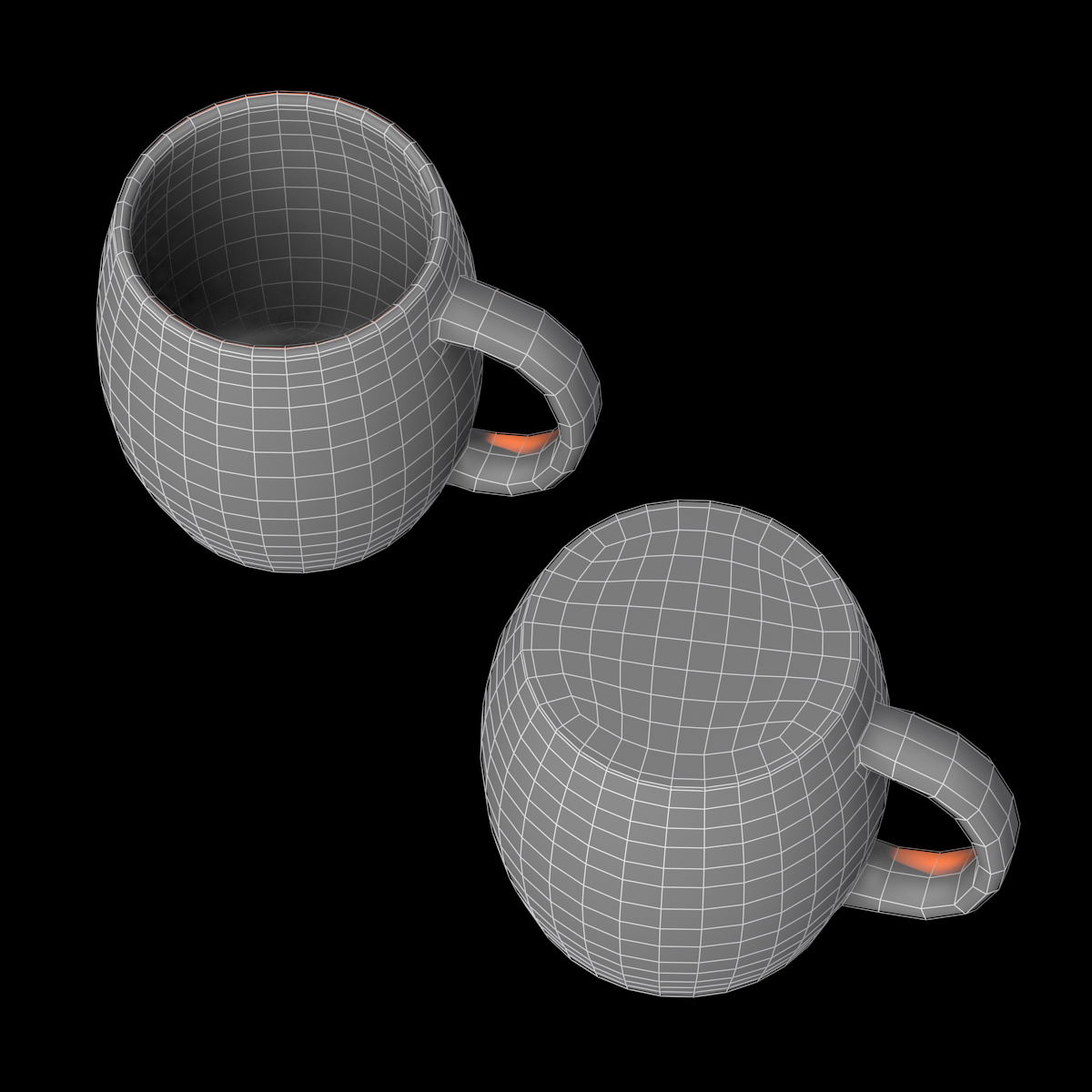Coffee cups 3D model - TurboSquid 1372179