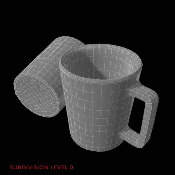 Coffee cups 3D model - TurboSquid 1372179
