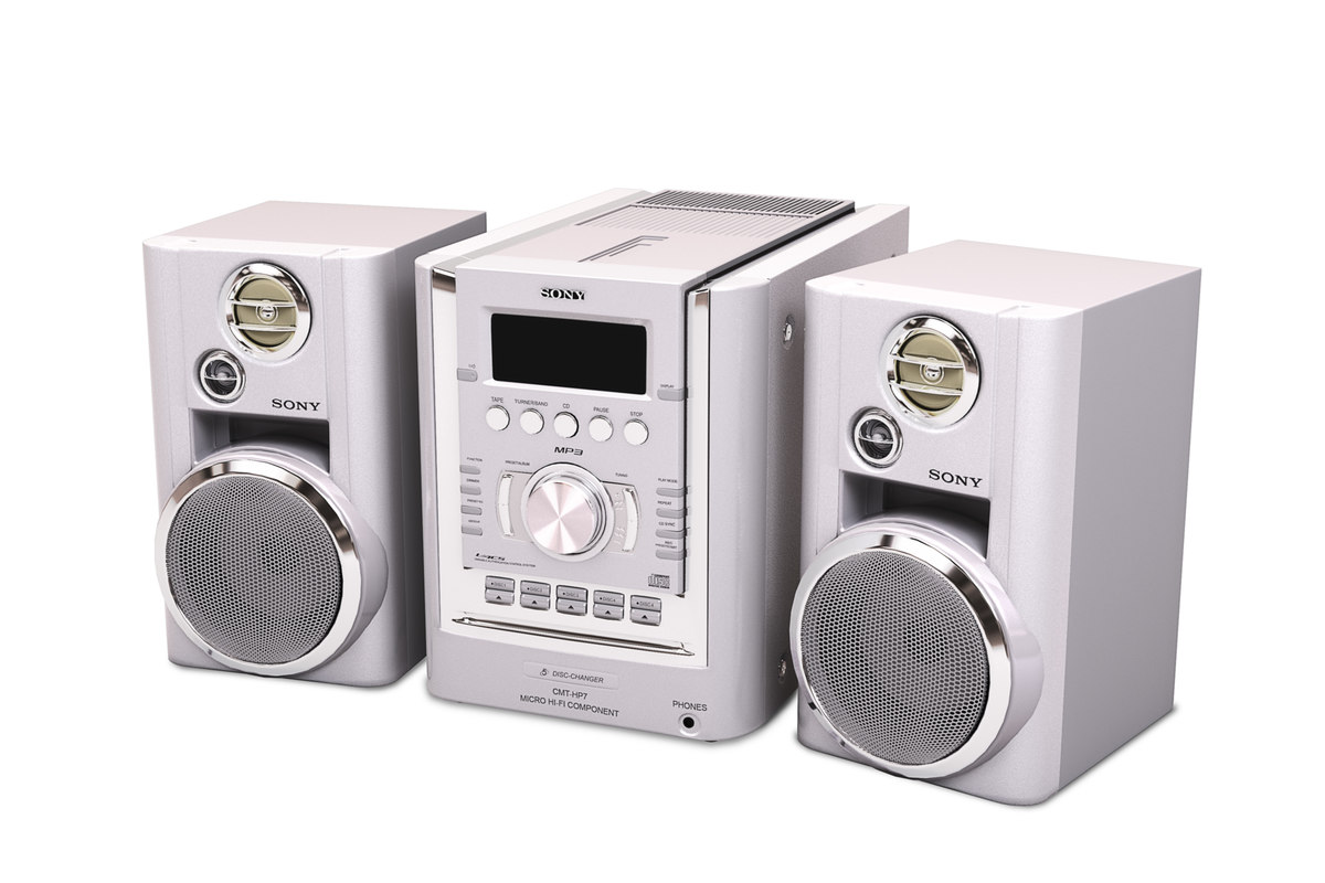modelo 3d Sistema estéreo de Sony - TurboSquid 1372480