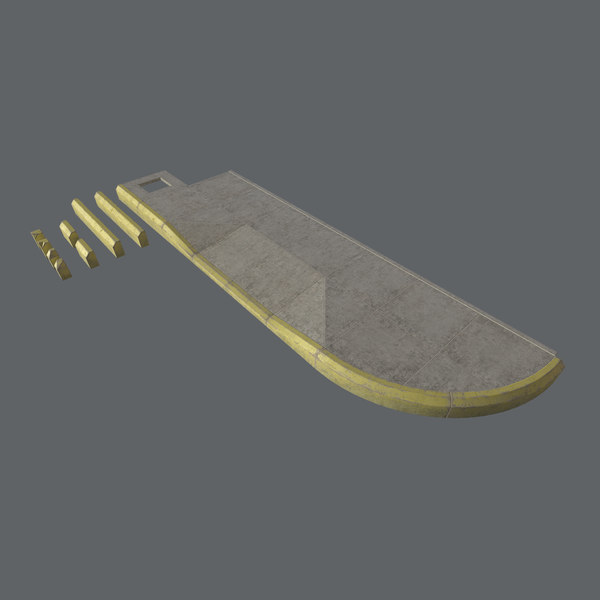 3d model curb set