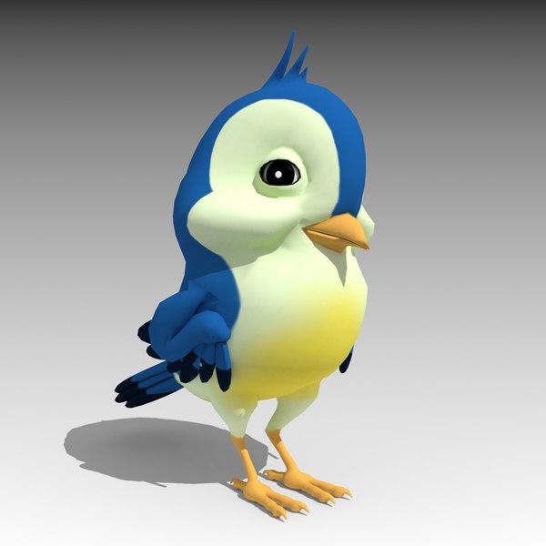 Cartoon Bird 3D Models for Download | TurboSquid
