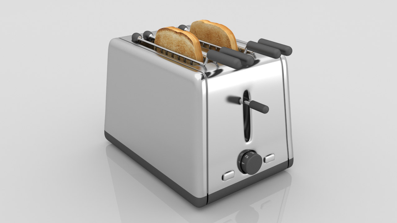3D model bread toaster kenwood - TurboSquid 1277836
