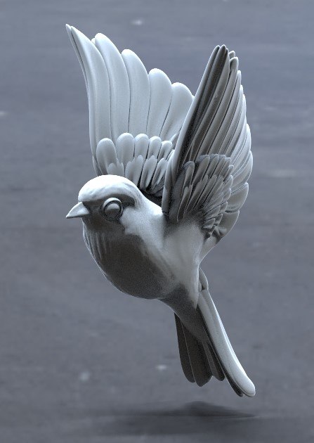 Bird Statue STL Models for Download | TurboSquid