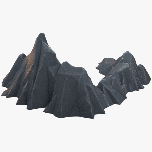 Rock polygons 3D - TurboSquid 1373107