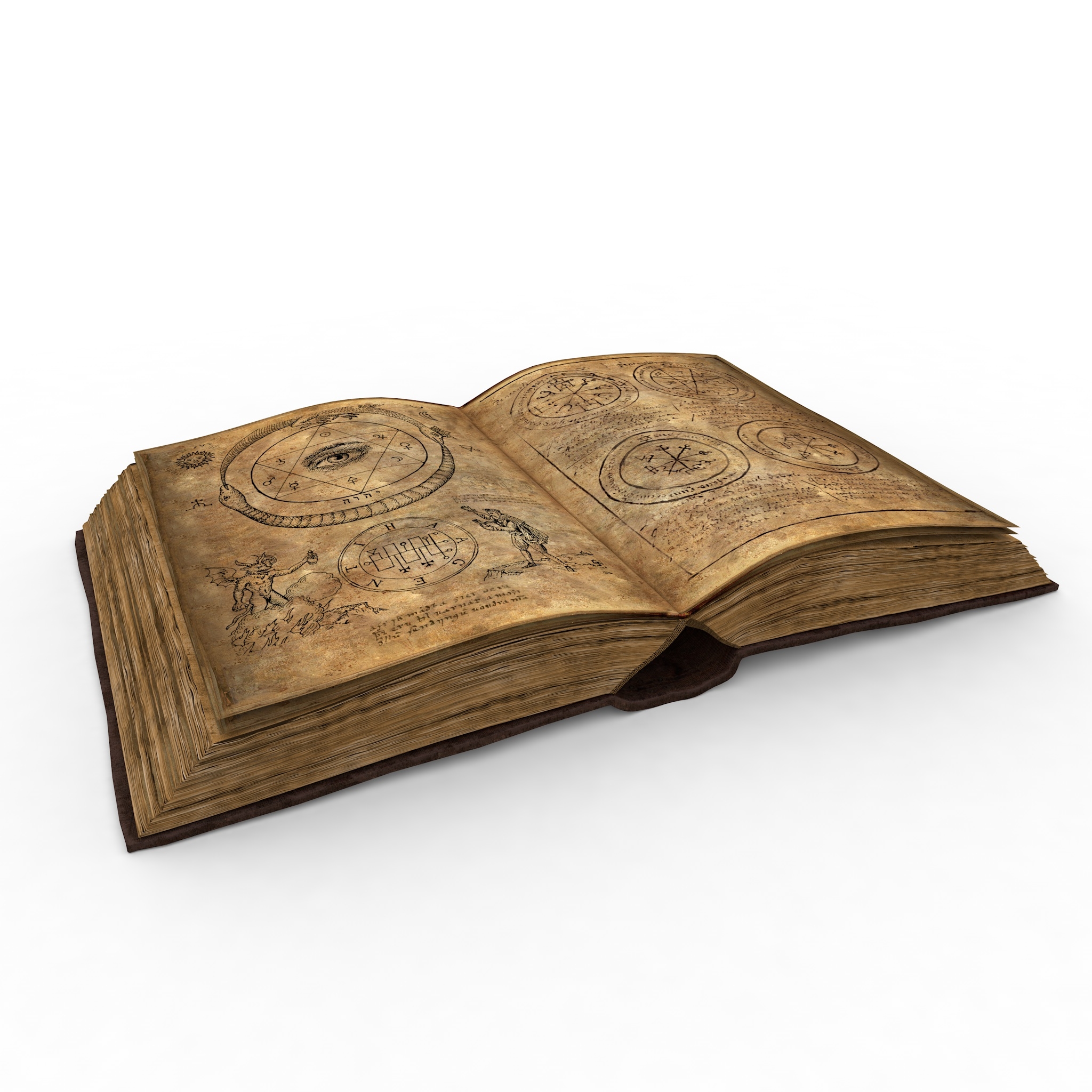Magic book 3D model - TurboSquid 1373127