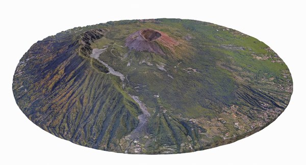 3D model mount vesuvius volcano - TurboSquid 1373119