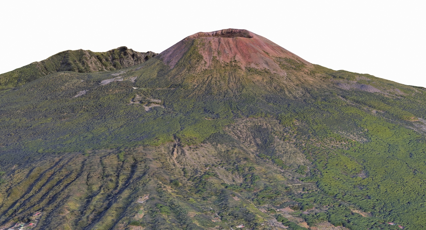 3D model mount vesuvius volcano - TurboSquid 1373119