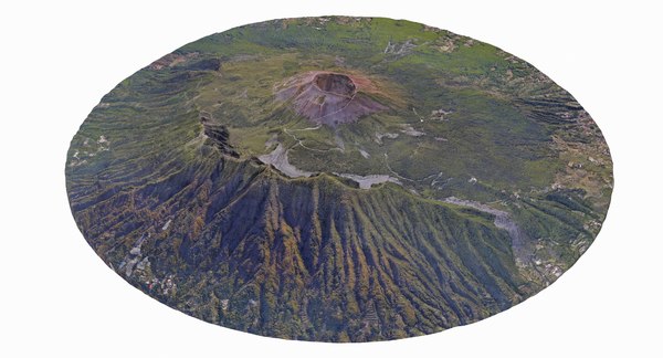 3D model mount vesuvius volcano - TurboSquid 1373119