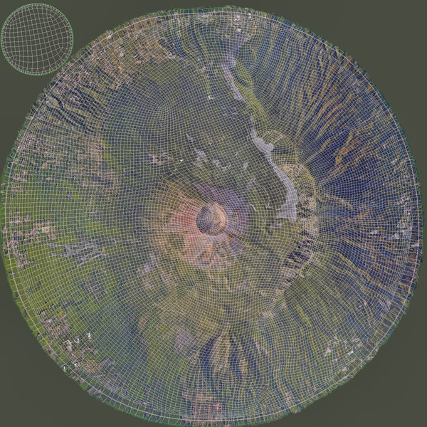3D model mount vesuvius volcano - TurboSquid 1373119