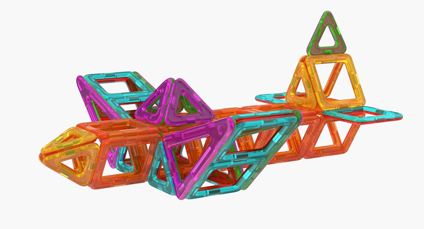 Magnetic toys 3D model - TurboSquid 1373397
