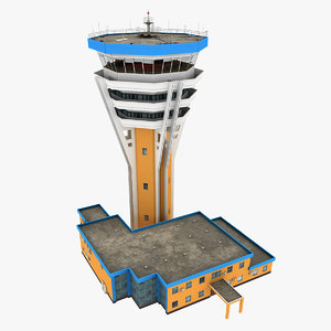 Control Tower 3D Models for Download | TurboSquid