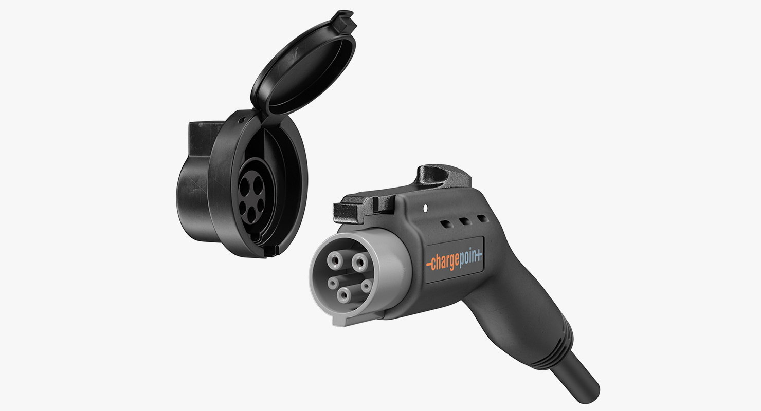 3D chargepoint electric car charging - TurboSquid 1373856
