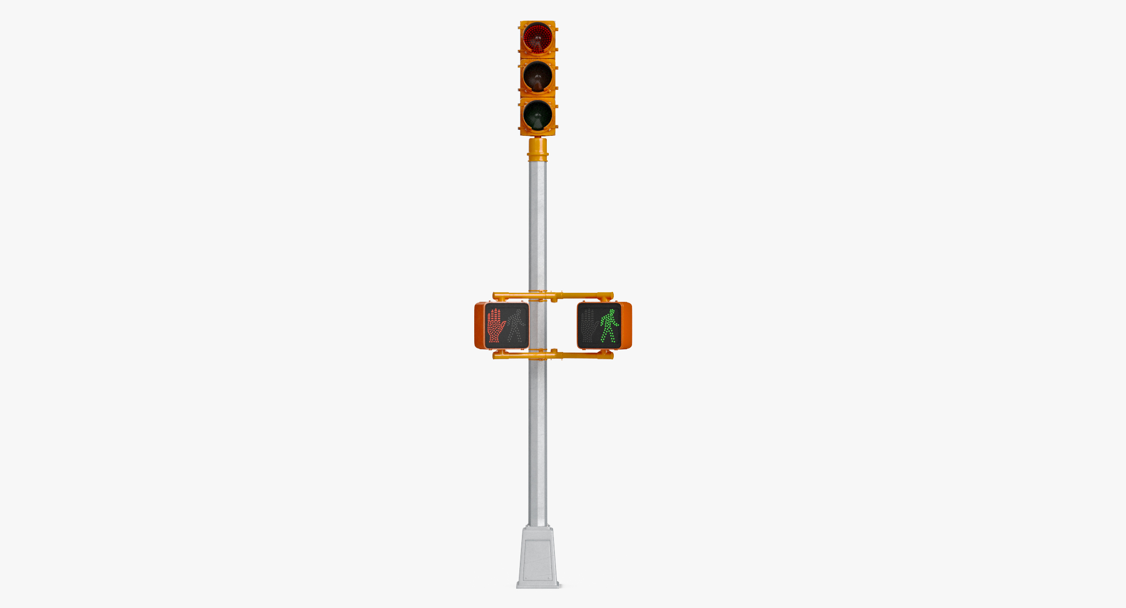 3D traffic light model - TurboSquid 1373612