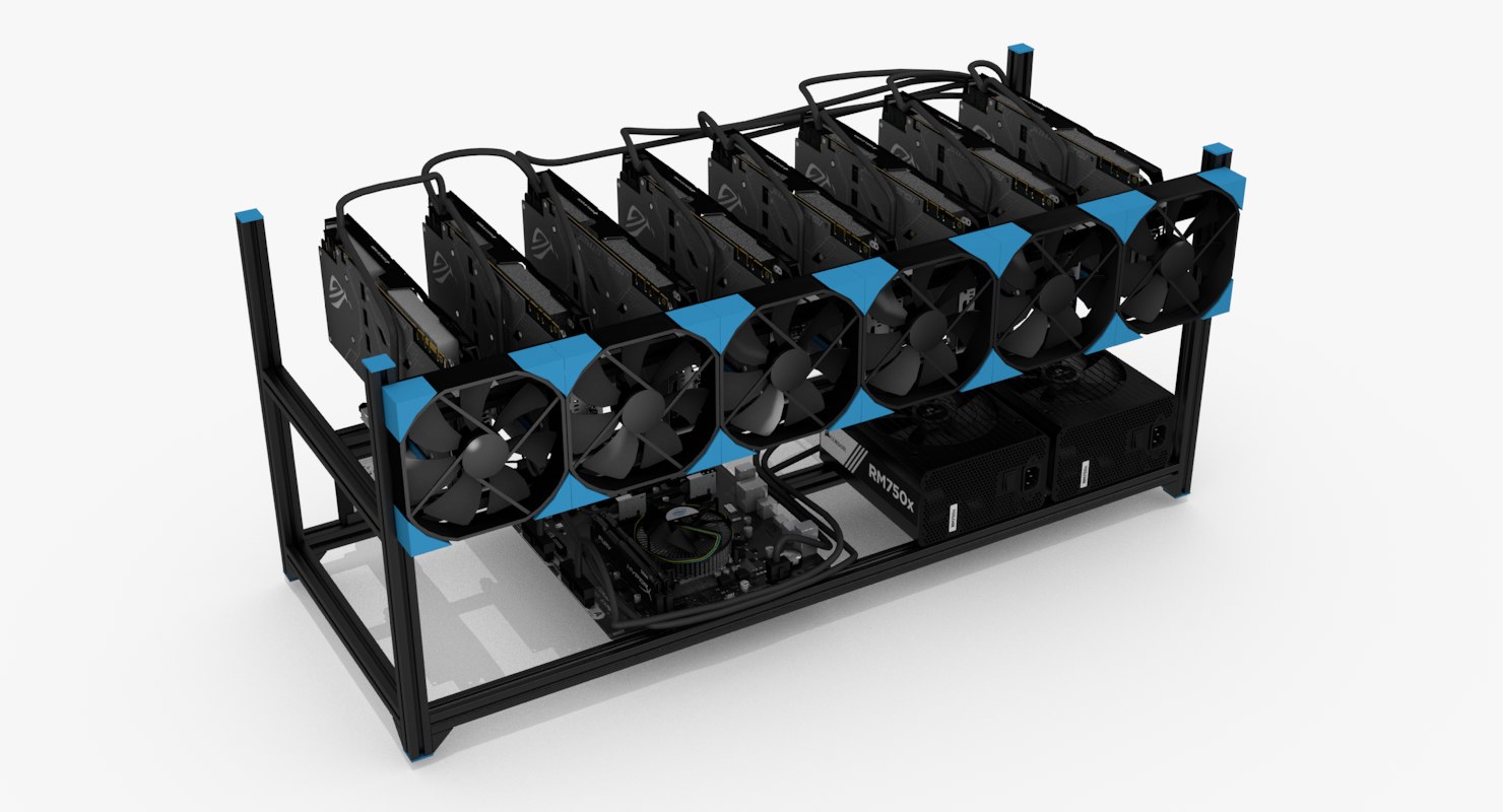3D mining rig - TurboSquid 1373608