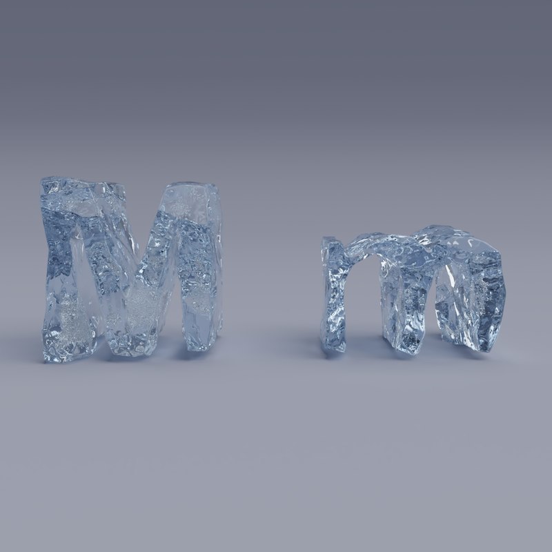 3D letter m model - TurboSquid 1373833