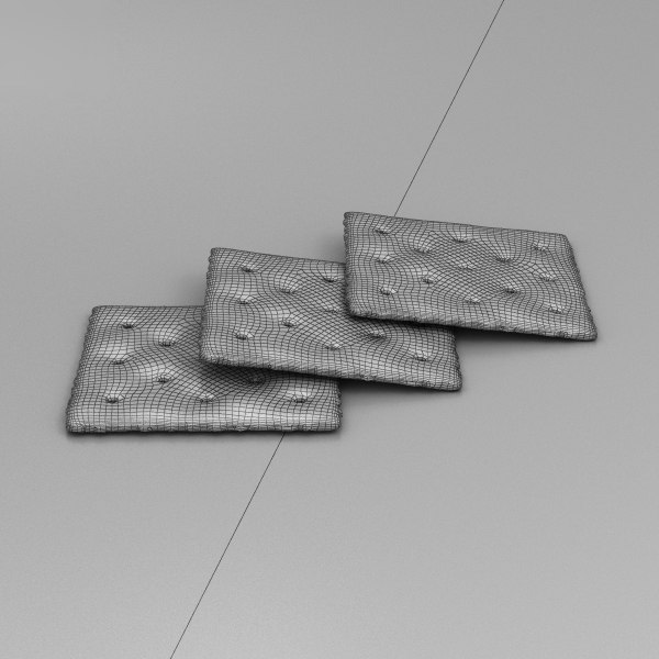 Crackers 3D model - TurboSquid 1373892
