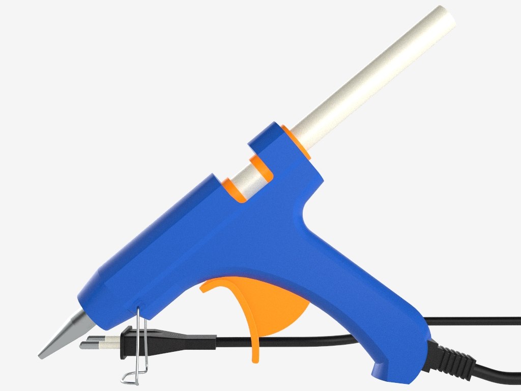 3D model glue gun - TurboSquid 1331910