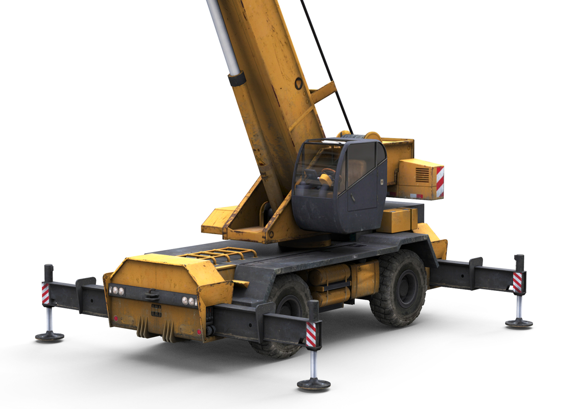 3D модель Авто кран - TurboSquid 1373991