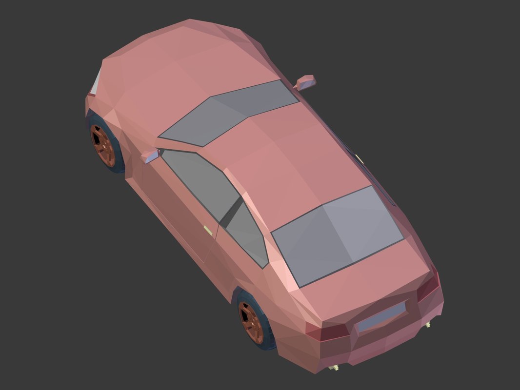 3D blender car - TurboSquid 1254065
