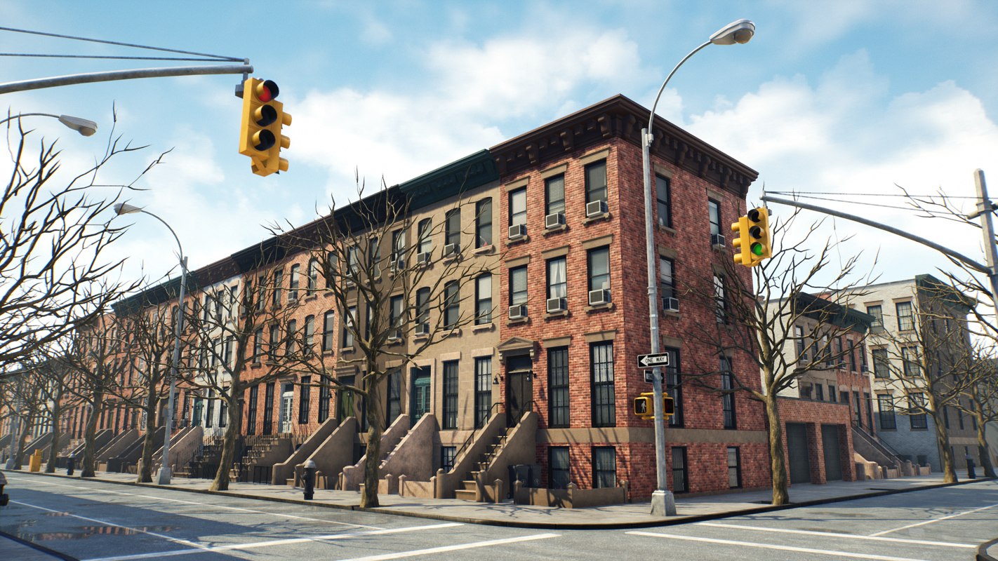 City block new model - TurboSquid 1374100