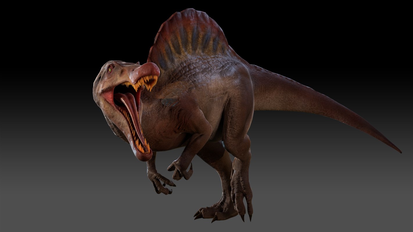 3D spinosaurus games animations - TurboSquid 1370463