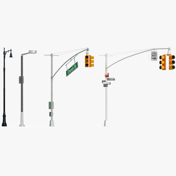 Free Street Light 3D Models for Download | TurboSquid