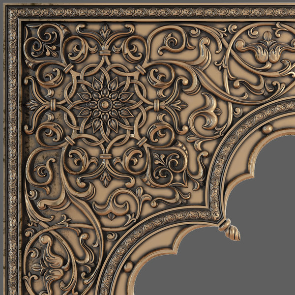 3D model pattern arabian cnc - TurboSquid 1374242
