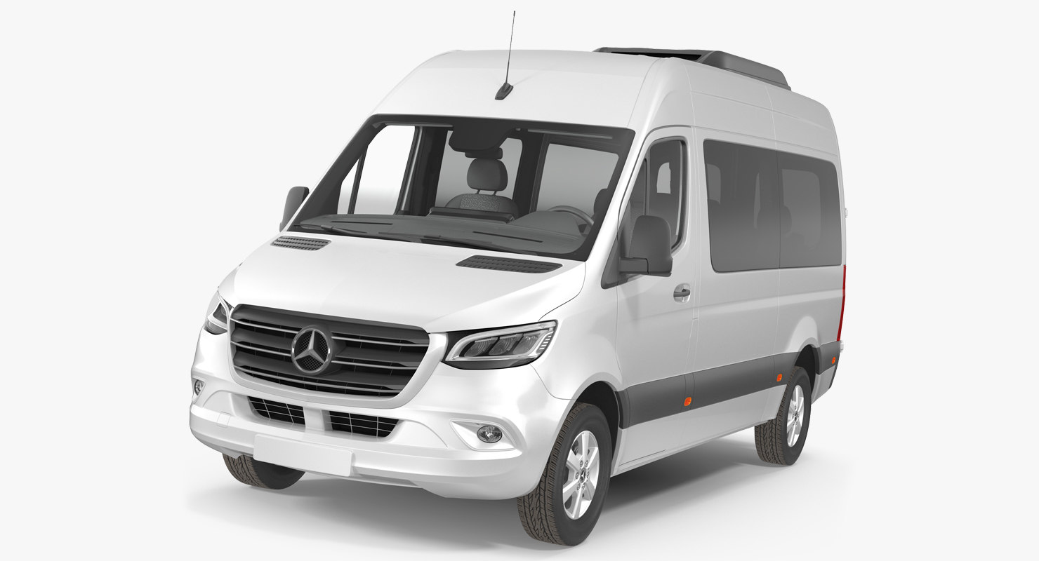 3D mercedes sprinter tourer 2019 - TurboSquid 1374693
