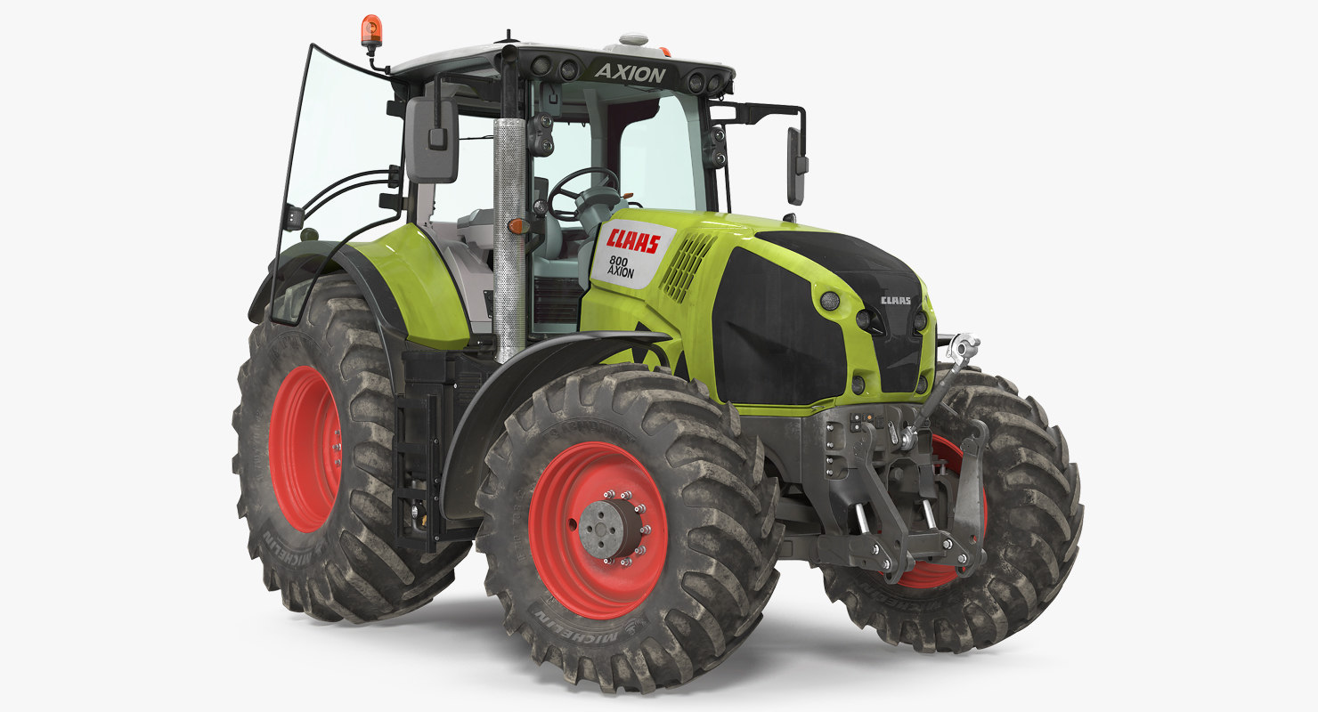 3D claas axion tractor interior model - TurboSquid 1374669