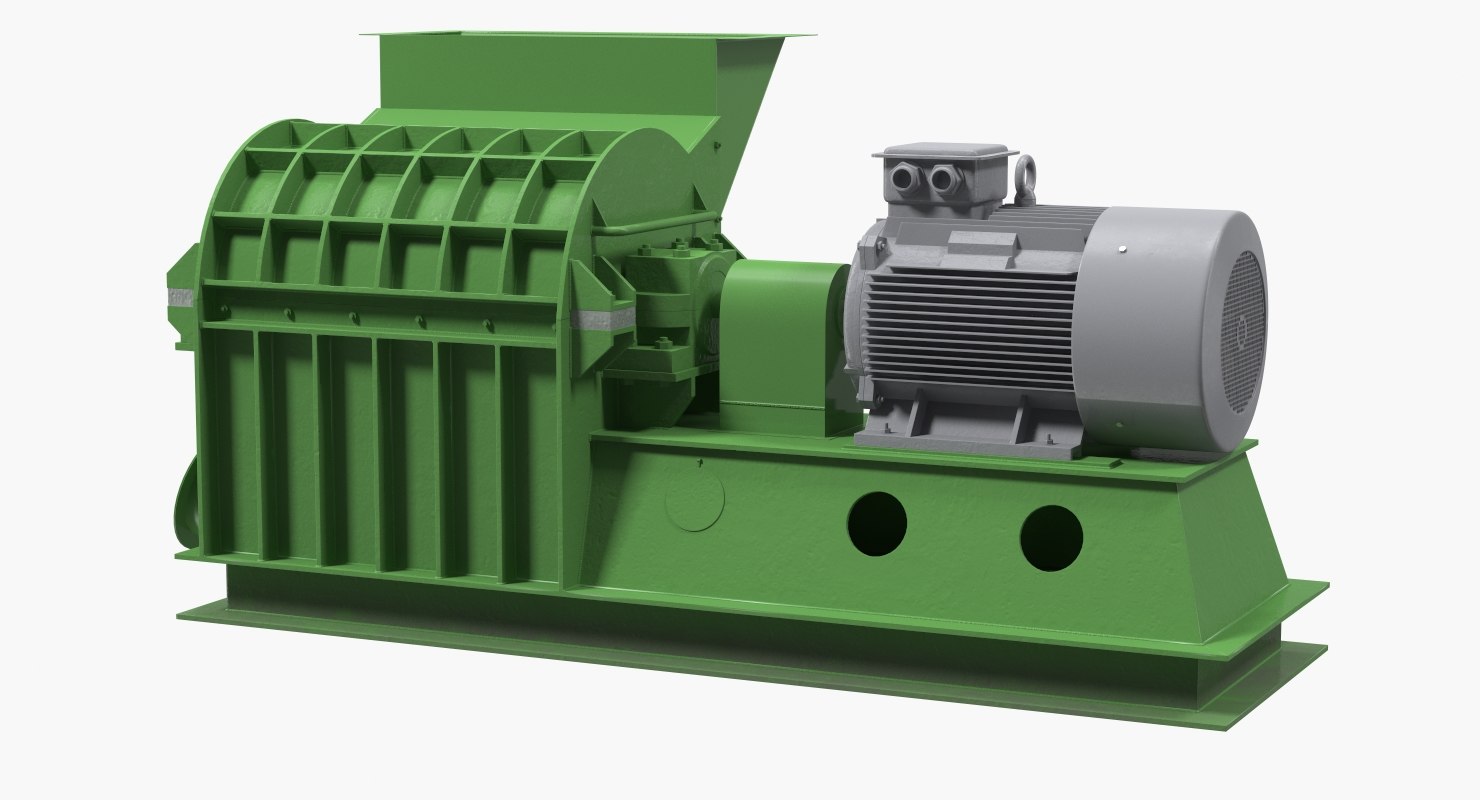 Crusher machines 3D model - TurboSquid 1374654